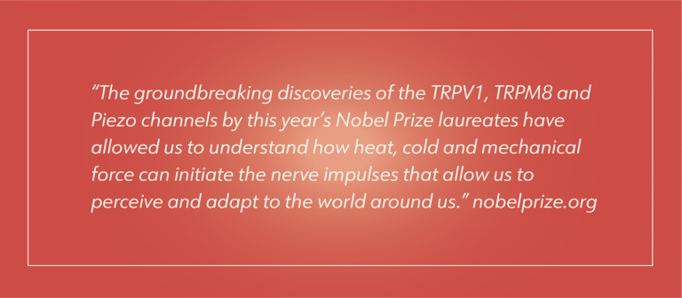 TRPチャネル、ノーベル賞と自動パッチクランプ - Sophion